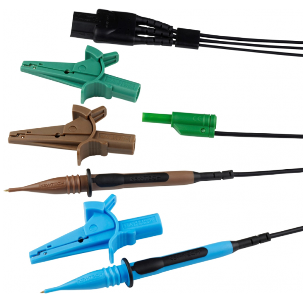 Kewtech ACC016E Test Lead Set With 1 3 Wire Distibution Board Lead, IEC ...