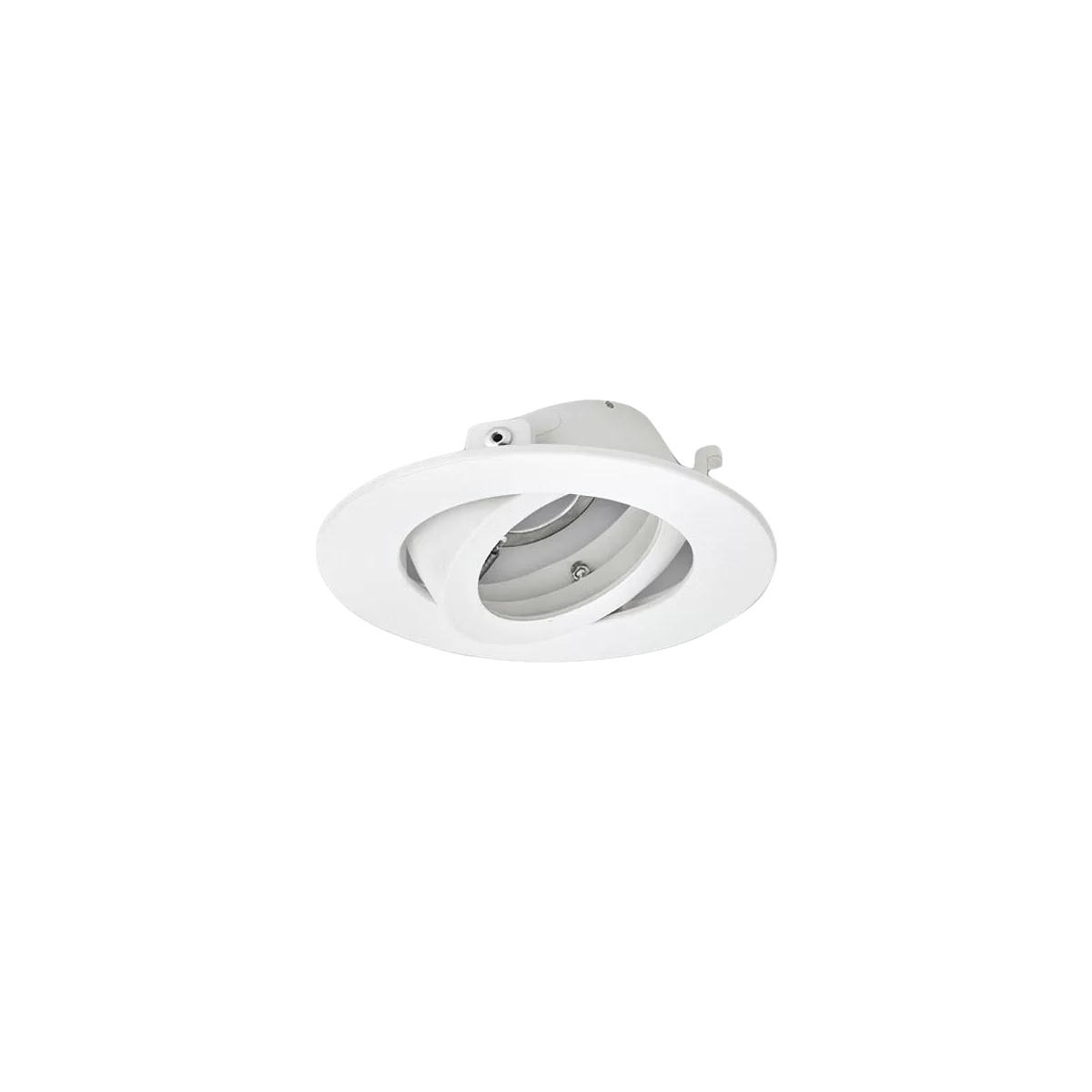 Enlite EFD Pro EN-BZF92W White Round Adjustable Downlight Bezel - Shop4 Electrical