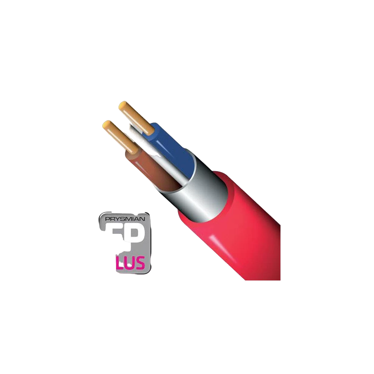 Prysmian FPPLUS2C1.5RED Fire Resistance Cable - Shop4 Electrical