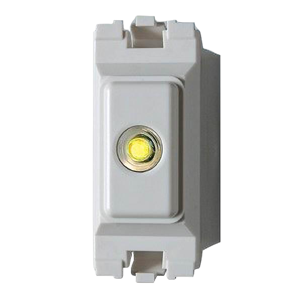 Danlers GRTLA MK ILM White 1 Module 3 Wire Grid Time Lag Switch With ...