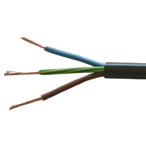 3183Y1.5BLK100 BASEC Approved 3183Y Black 3 Core PVC Insulated ...