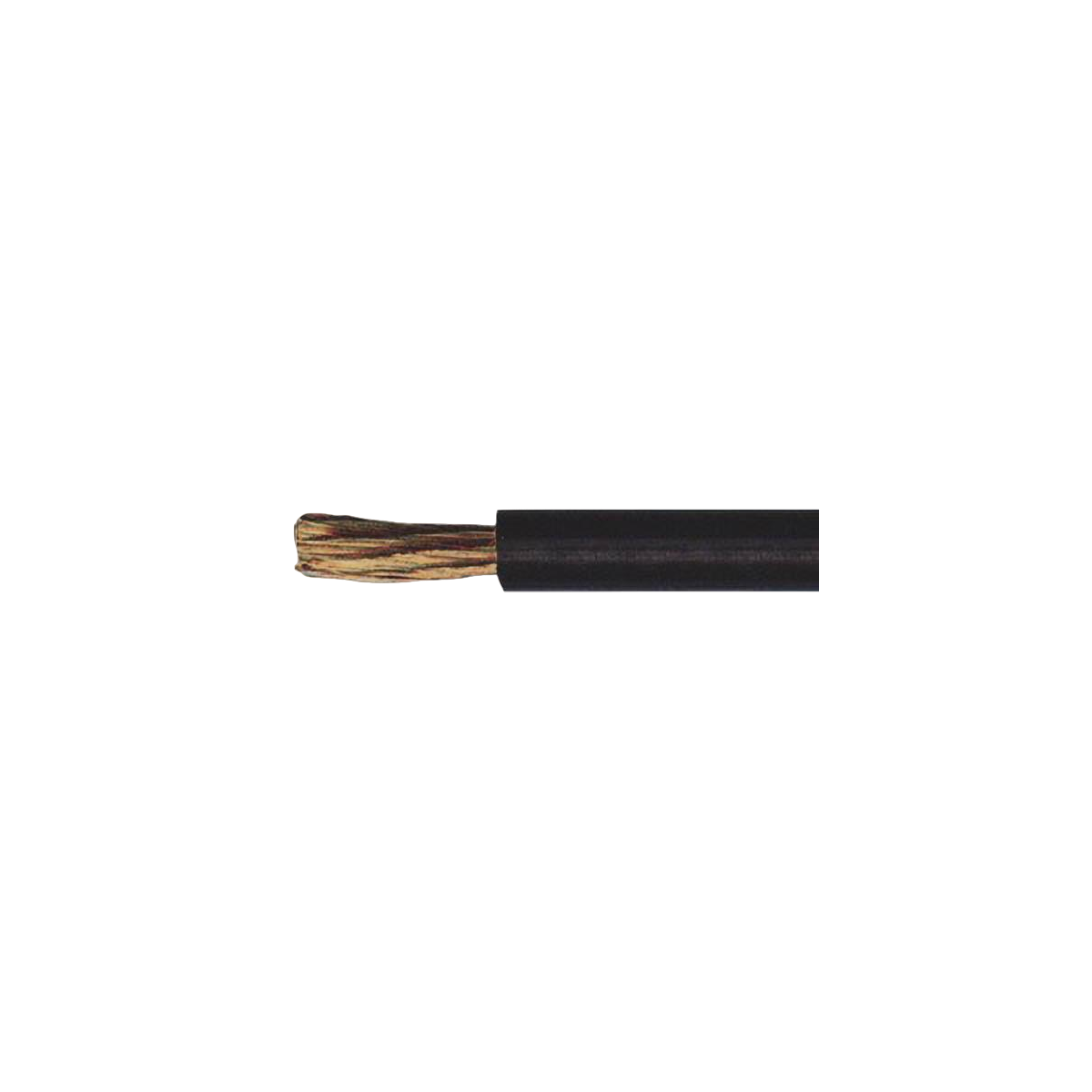 PW010.75BLK Black Single Core Tri-Rated Switchgear Wiring Cable 0.75mm ...