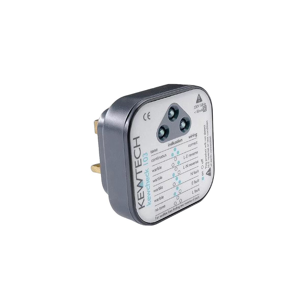 Kewtech KEWCHECK103 Socket Testers - Shop4 Electrical