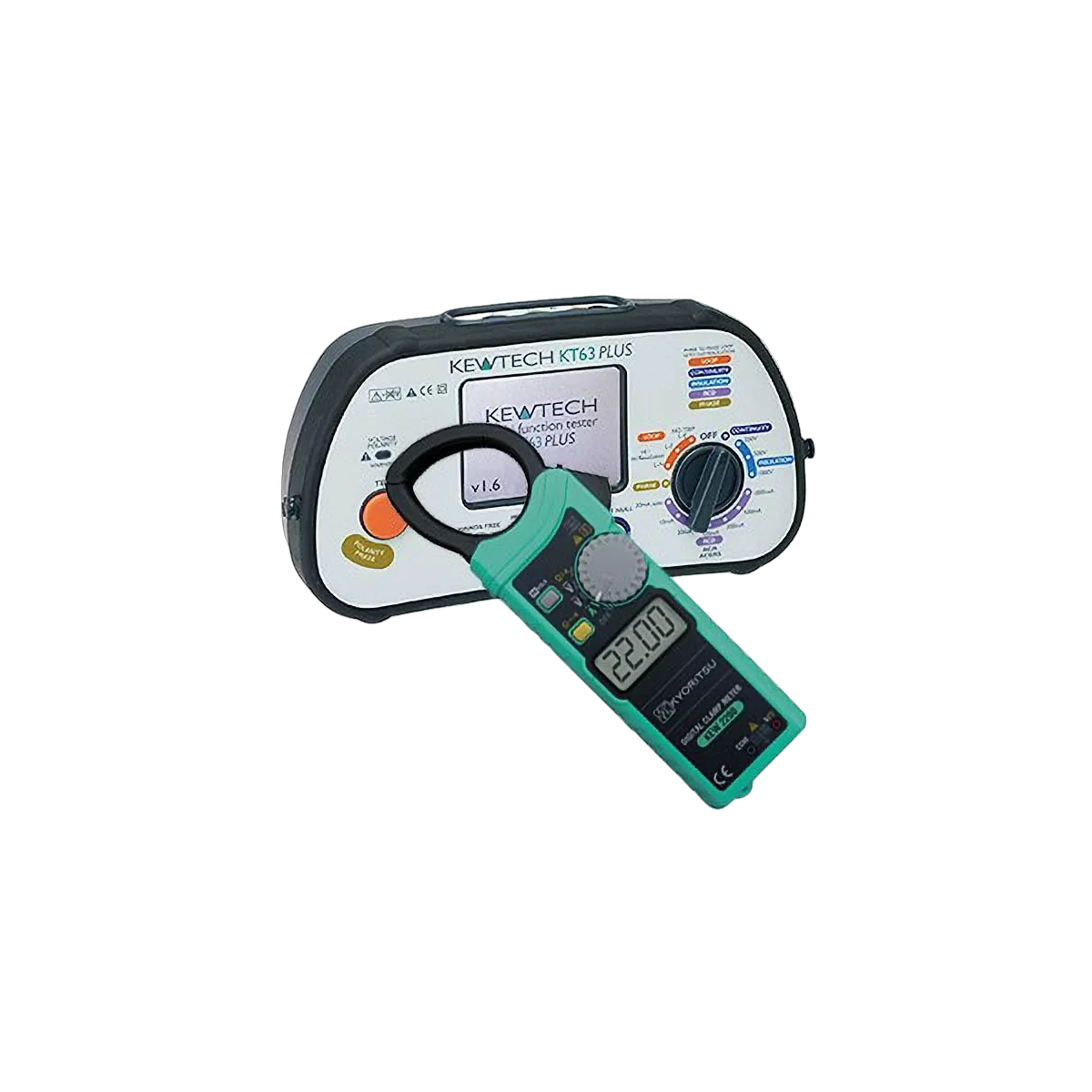 Kewtech KT63 PLUS BUNDLE MultiFunction Testers - Shop4 Electrical