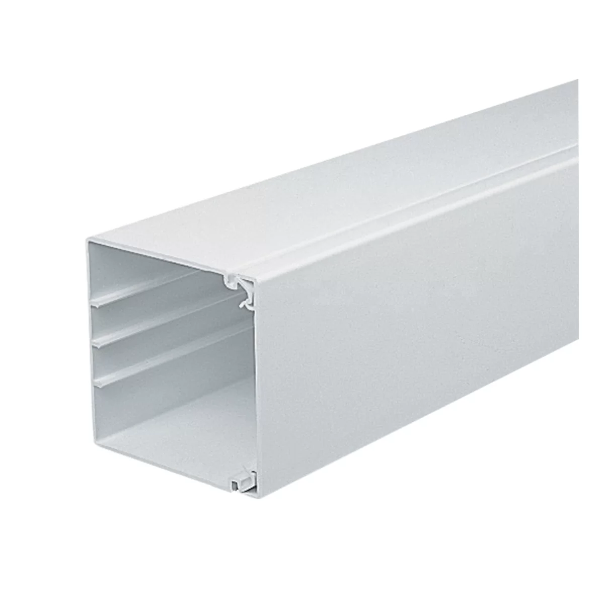 Marshall Tufflex MTRS100WH White Maxi Trunking Length 100mm x 100mm 3m ...