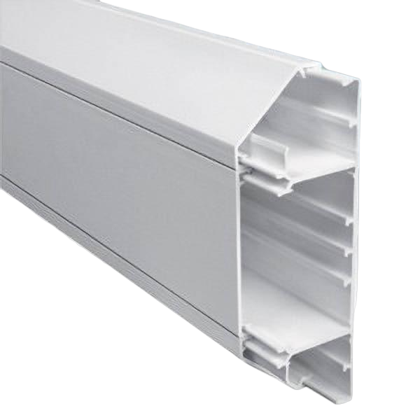 Univolt SLC50/170 Starline White Three Compartment Dado Trunking ...