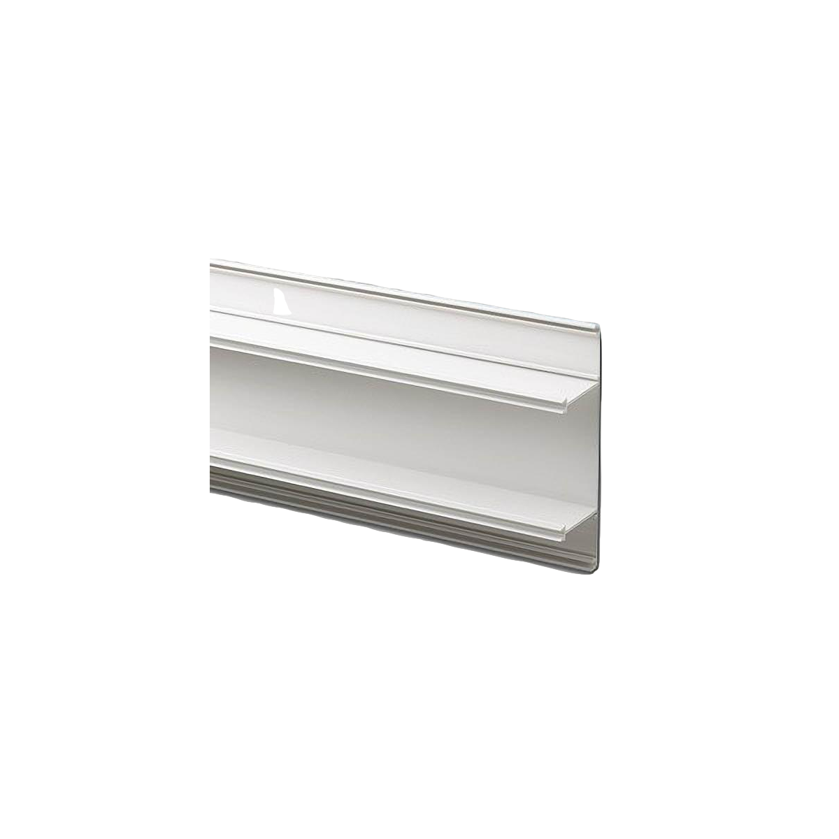MK Electric VP180WHI Prestige 3D White 3 Compartment Skirting & Dado ...