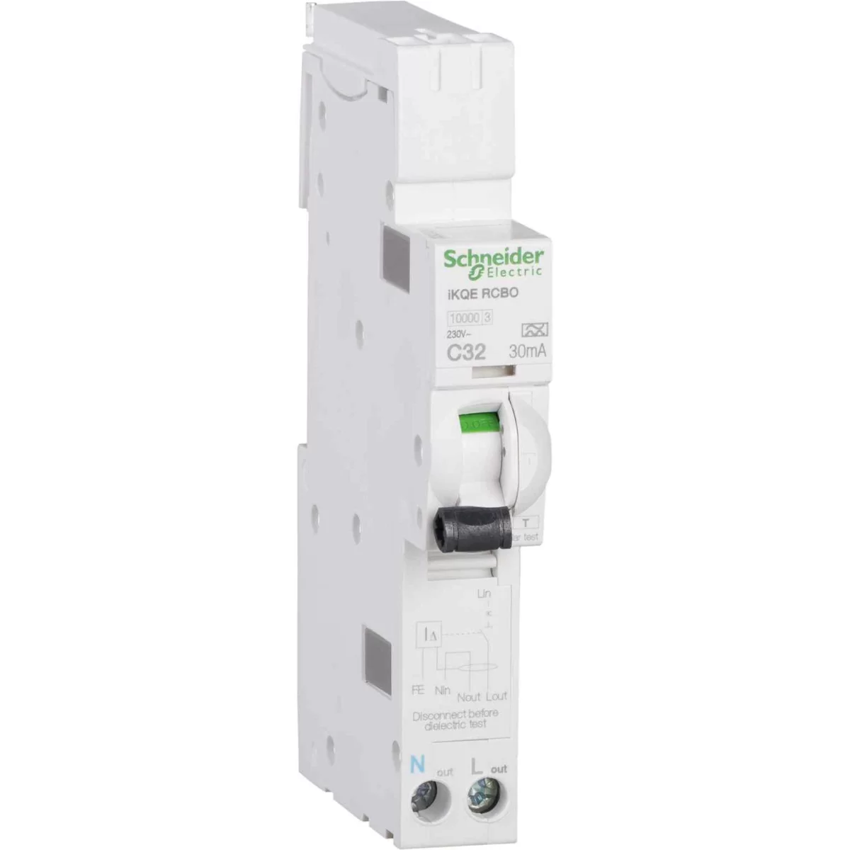 Schneider SEE132C03 iKQ SP C Curve RCBO 32A 10kA - Shop4 Electrical