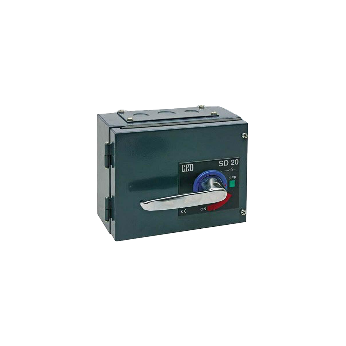 CED SD63 Grey Steel Triple Pole Three Phase TPN Switch Disconnector 63A ...