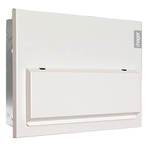 Hager VMLF910CUSPD Design10 18th Edition All Metal 10 Way Flush ...