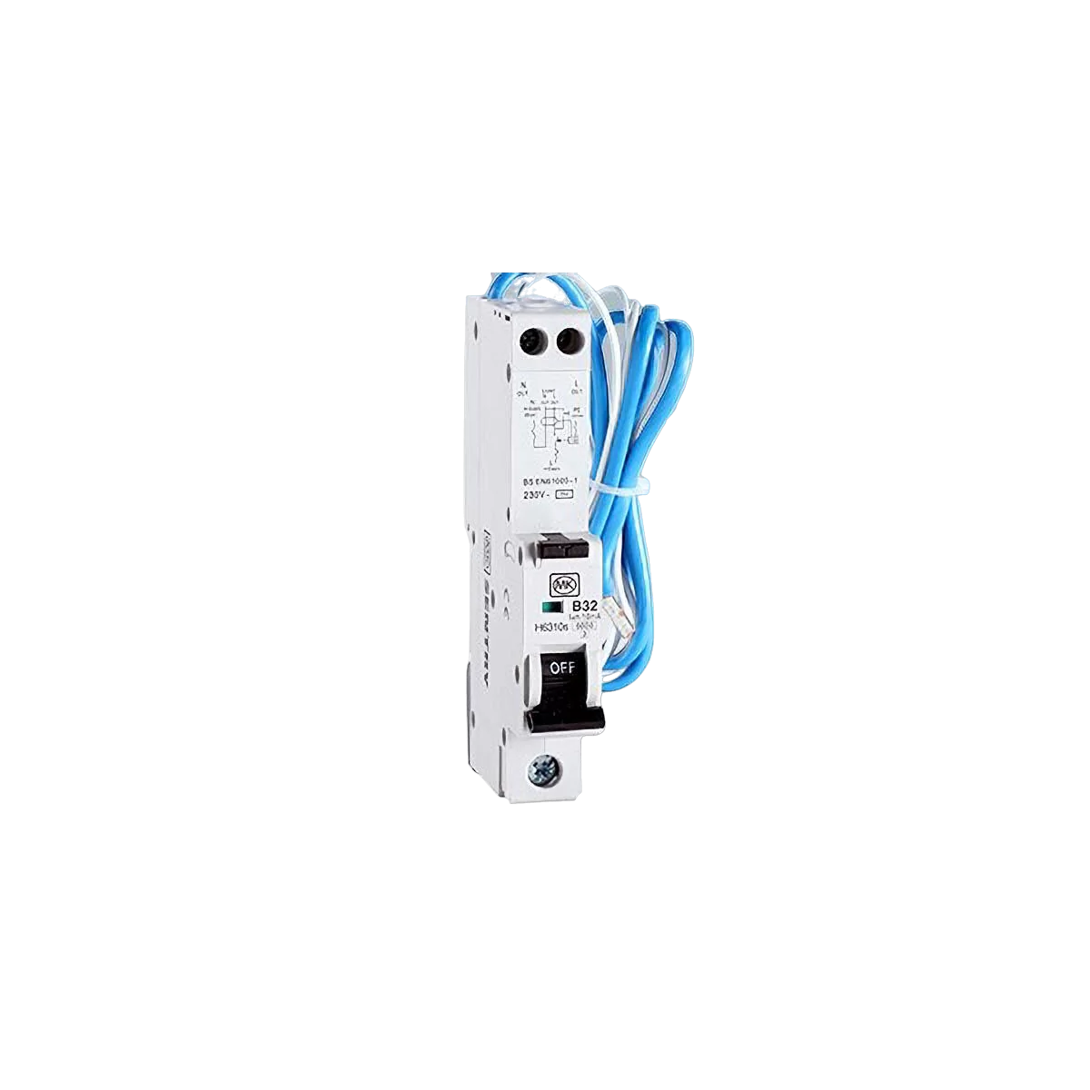 MK Sentry H6836S SP B Curve Type A RCBO 32A 6kA - Shop4 Electrical