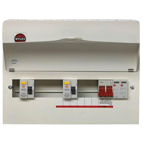 Wylex NMRS8SSLMHIS NM Series 18th Edition All Metal 8 Way High ...