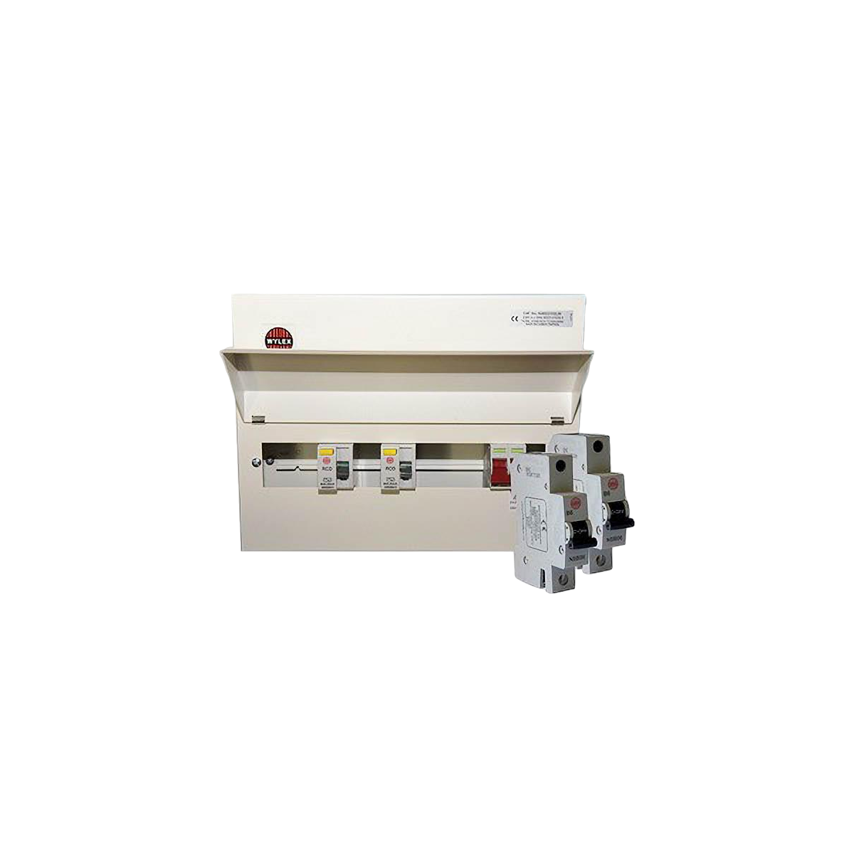 Wylex AM3-WYLEXKIT Amendment3 Consumer Unit Kit With NMISS10SLM 10 Way ...