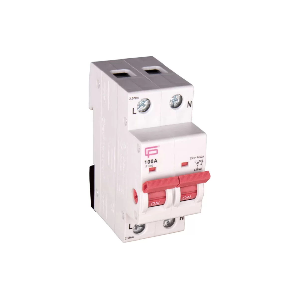 FuseBox IT1002 Switch Isolator DP 100A - Shop4 Electrical