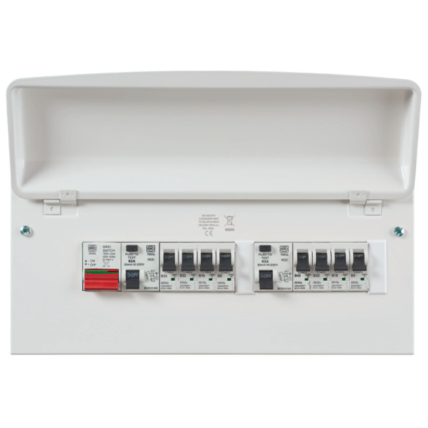 CircPro MK Sentry Y8678SMET 18th Edition All Metal 21 Way (15 Useable Ways ) Pre-Populated Twin ...