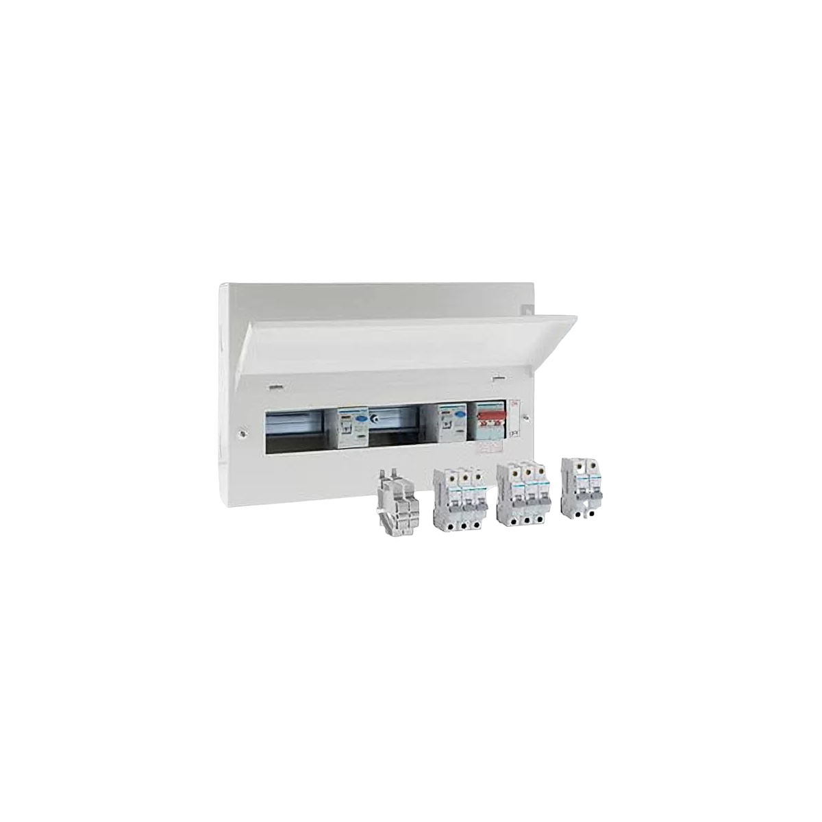 Hager VML910CURKPP 10 Way Consumer Unit With MCBs - Shop4 Electrical