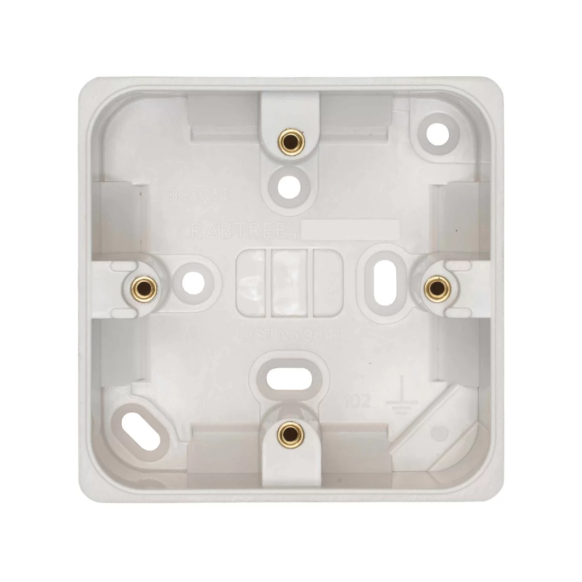 Crabtree 9041 White Moulded Sockets & Accessories - Shop4 Electrical