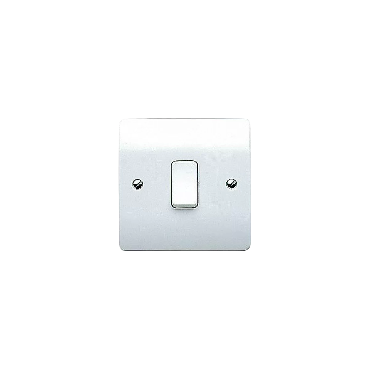 MK Electric K4870WHI Logic Plus White 1 Gang 1 Way Single Pole Switch ...
