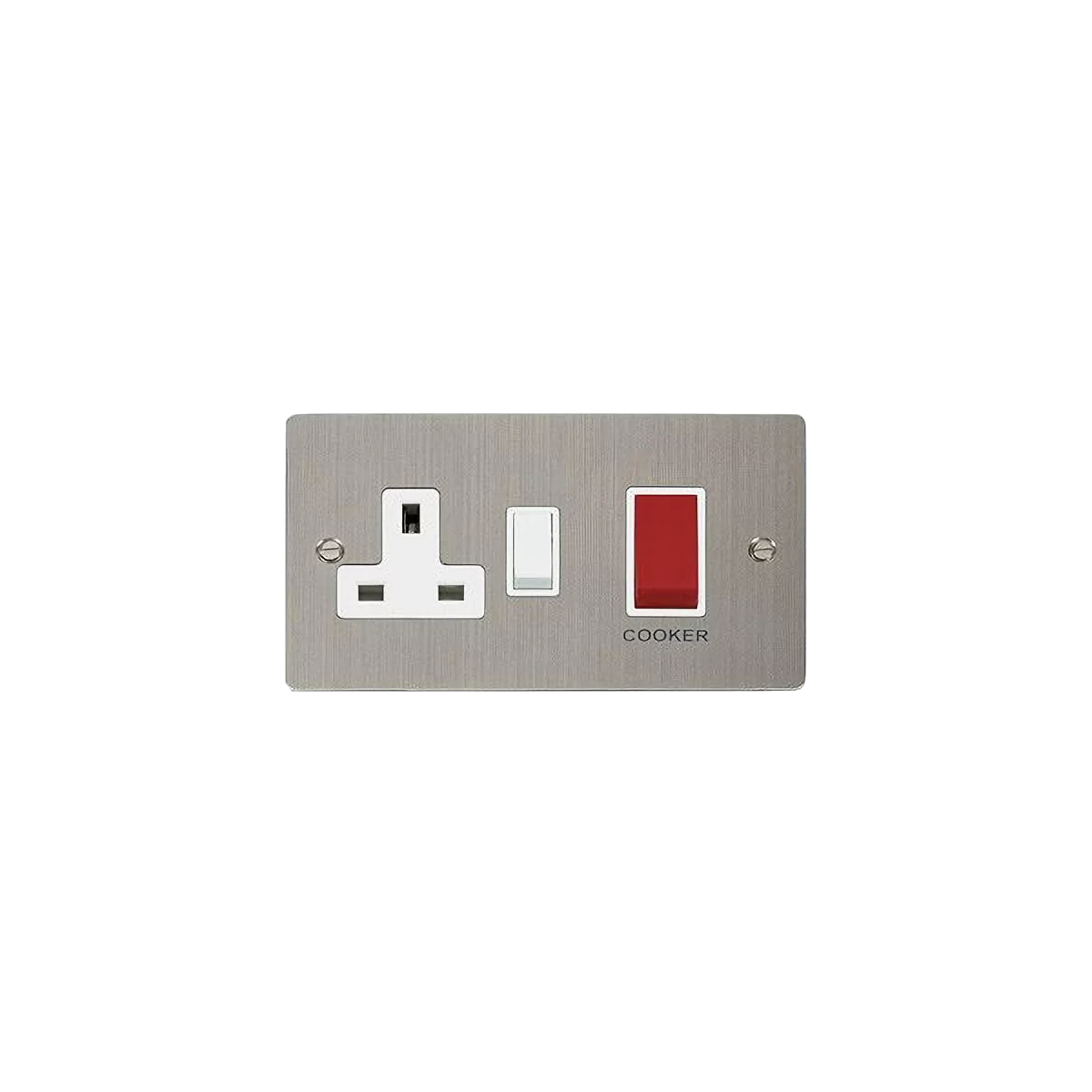Scolmore FPSS204WH Decorative Sockets & Accessories - Shop4 Electrical