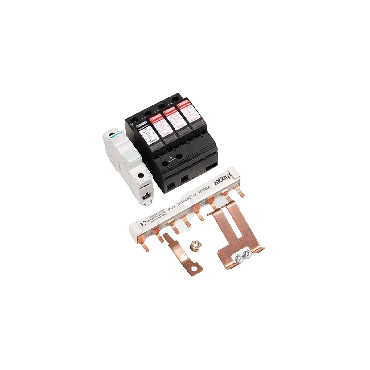 Hager JK101SPD Type 1 Kit Surge Protection Kit - Shop4 Electrical