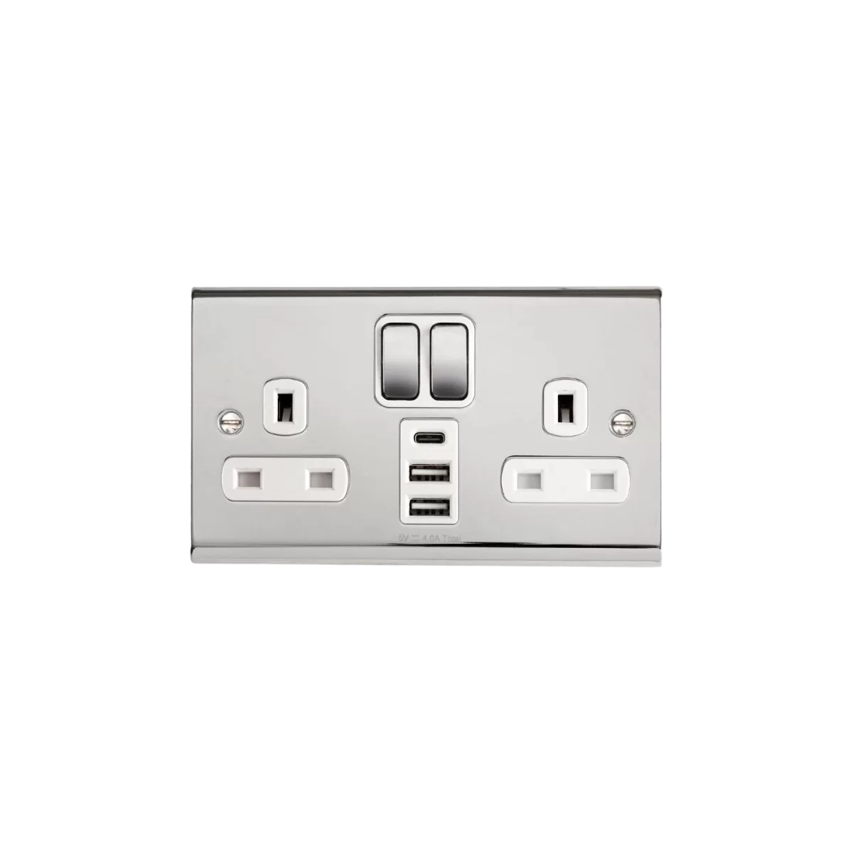 Deta Electrical SD1288CHW Decorative Sockets & Accessories - Shop4 ...