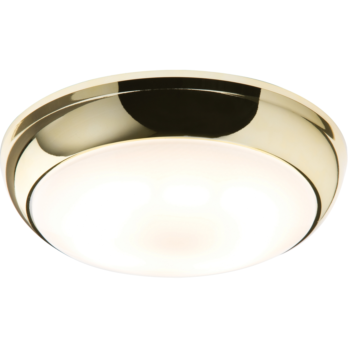 MLA TPB33BRRG Round Brass LED Bulkhead Bezel - Shop4 Electrical