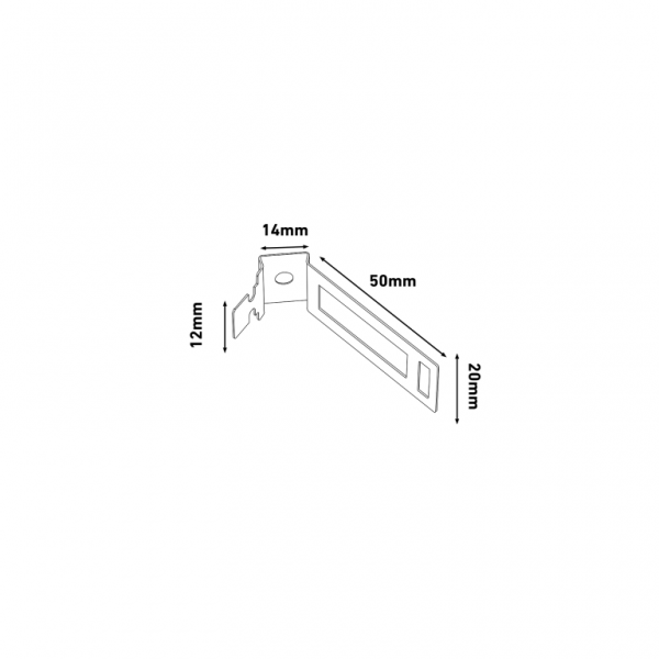 D-Line SD-COND20/100 Safe-D 20mm Conduit Saddle - Galv. Box of 100 ...