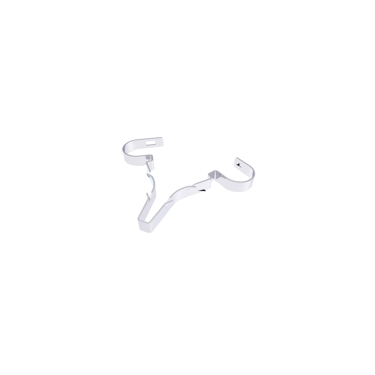 D-Line SD-STAG8T/100 Safe-D Stag Clip 8-10mm Twin Chrome Galv. Bag of ...