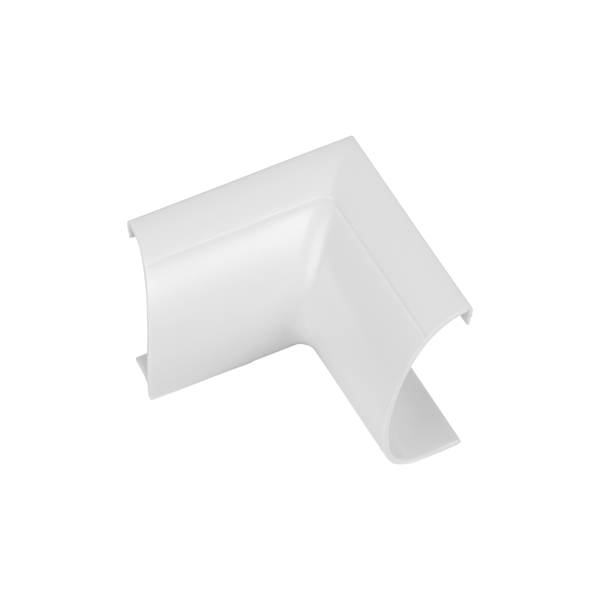 D-Line FLIB3015W 30x15 Internal 1/2 Round White Bend - Shop4 Electrical