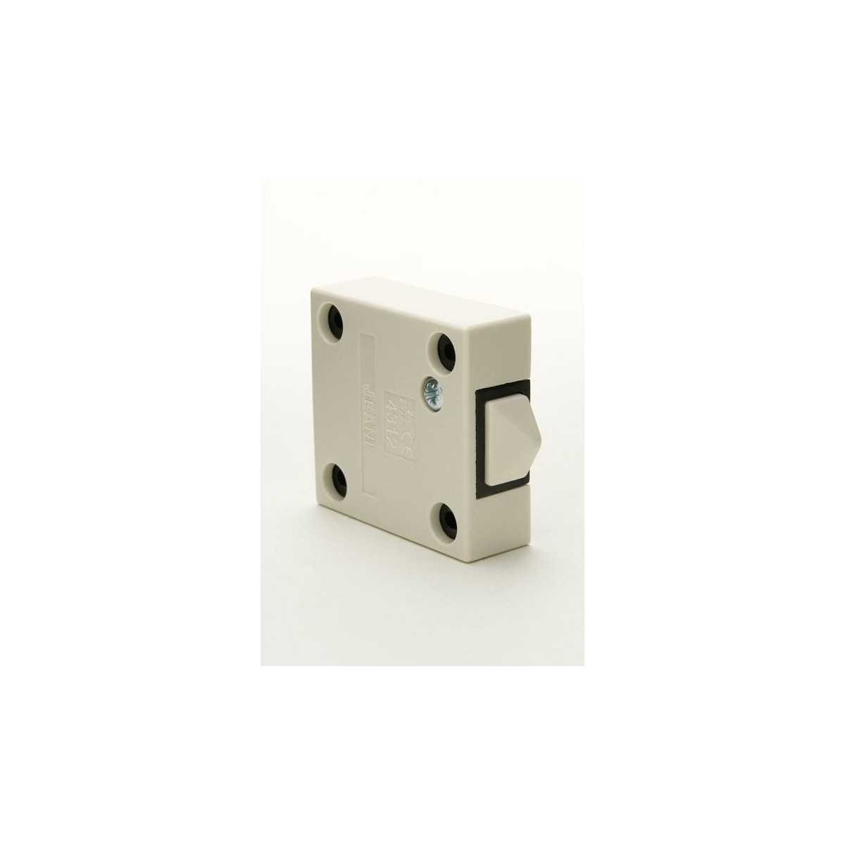 Pratley Jeani 143W White Surface Mounted Push To Break Door Switch 2A ...