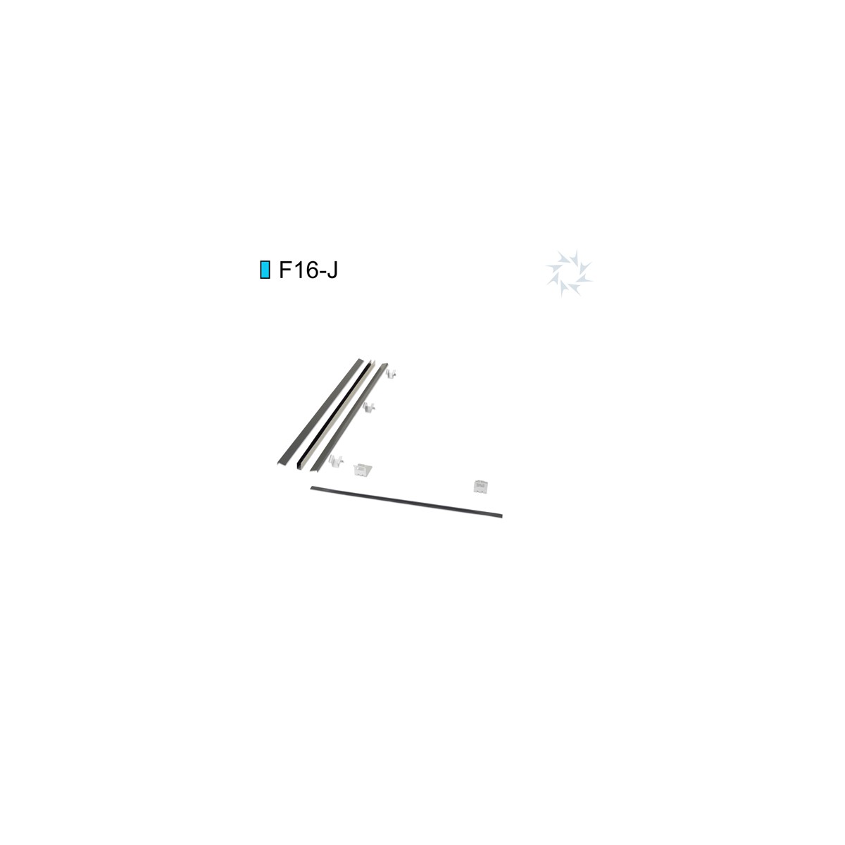 VIRIDIAN F16-J-M10 Portrait Roof Kit Joint - Shop4 Electrical