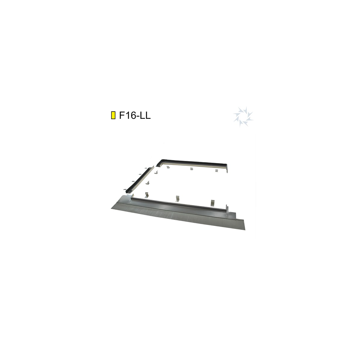VIRIDIAN F16-LL-M10 Landscape Roof Kit Left - Shop4 Electrical