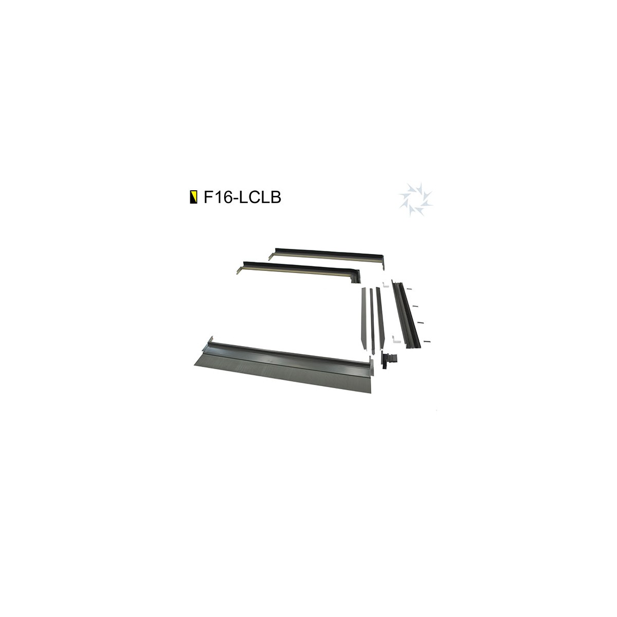 VIRIDIAN F16-LCLB-M10 Landscape Corner Left Bottom - Shop4 Electrical