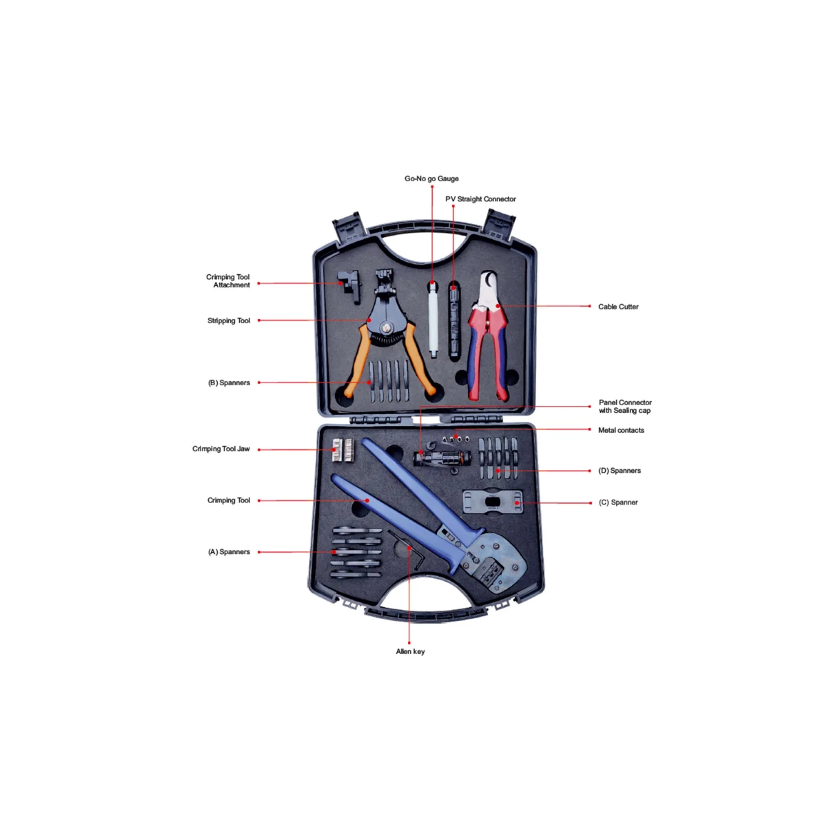 Elmex EMPVKIT Professional 29 Piece Solar Installer Toolkit - Shop4 ...