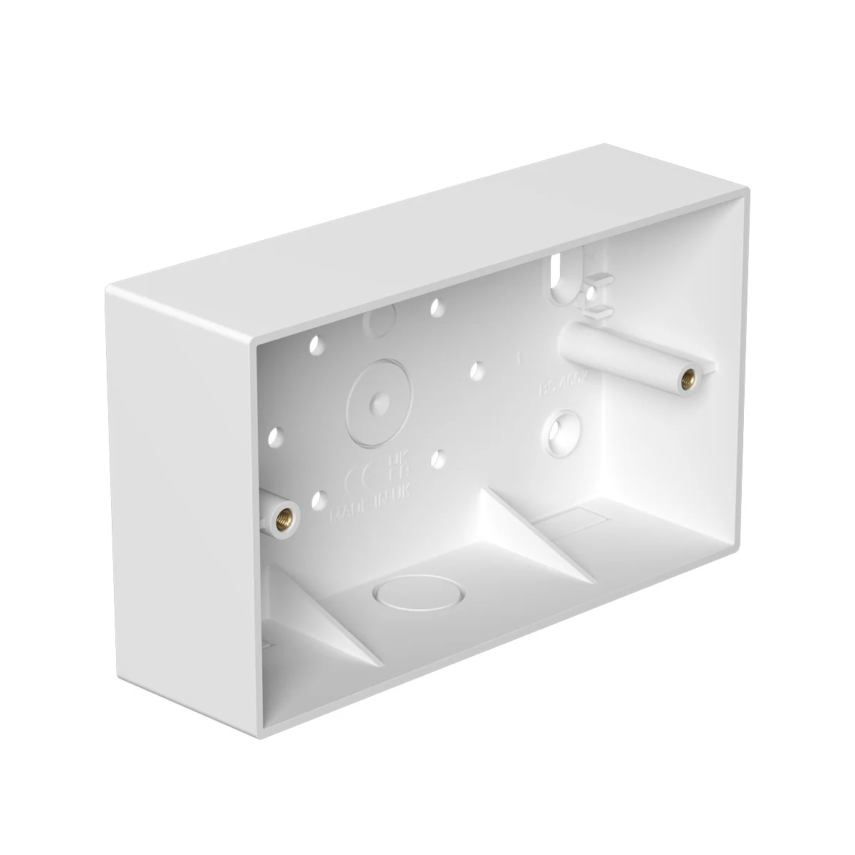 Marshall Tufflex MSSB72WH Mini Trunking Boxes - Shop4 Electrical