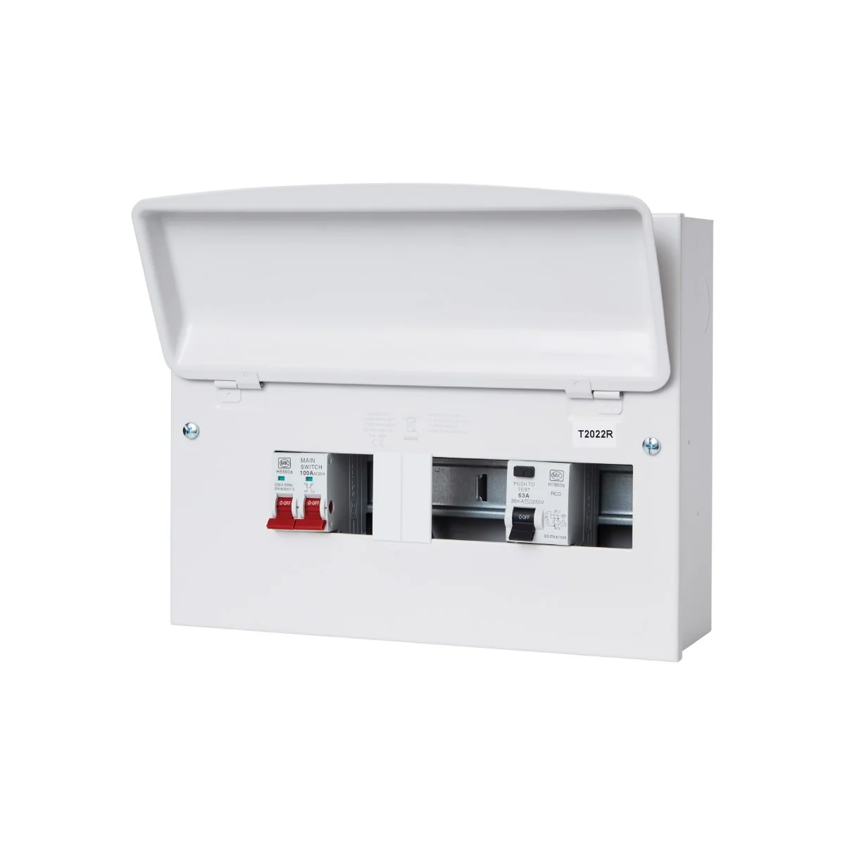 MK Sentry K5682SMET 12 Way Consumer Unit + M/Switch & RCD 63A - Shop4 ...