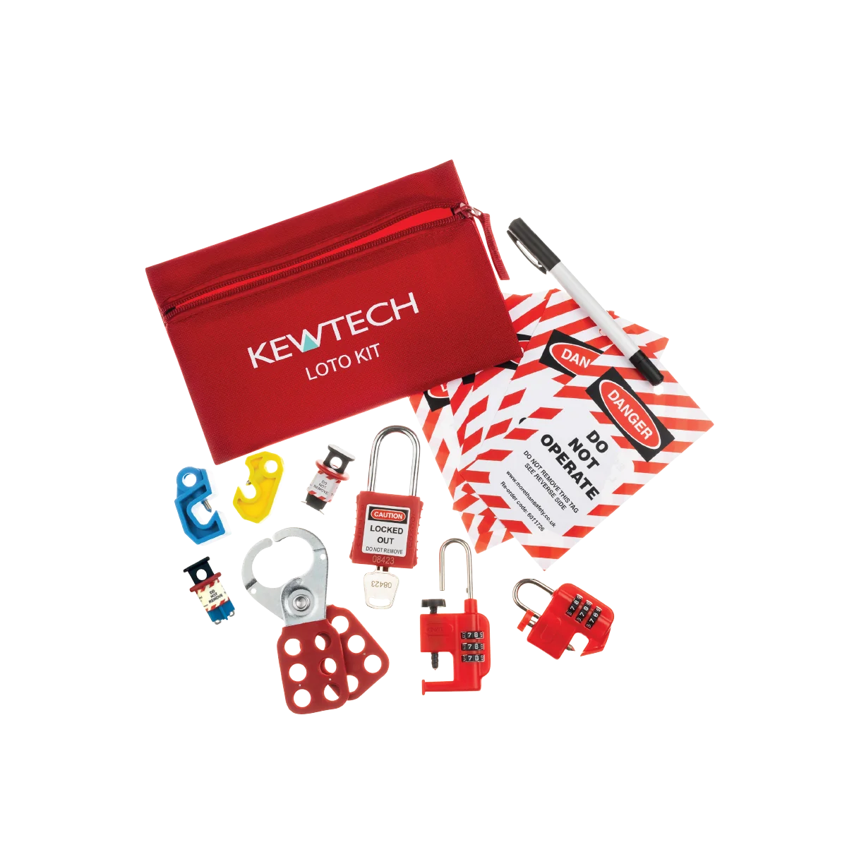 Kewtech LK30 Advanced Lock Off Kit - Shop4 Electrical