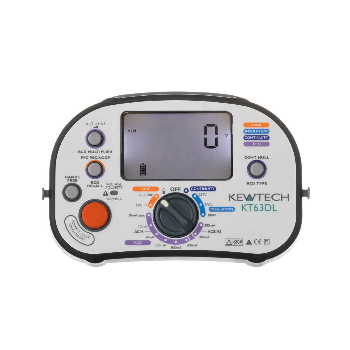 Kewtech KT63DL MultiFunction Testers - Shop4 Electrical