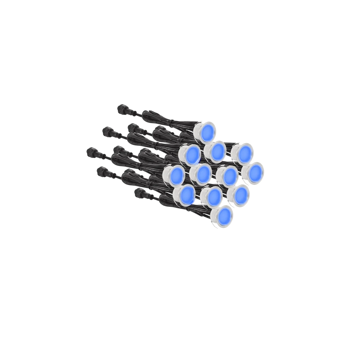 Enlite EN-DK12/BLU Stainless Steel 7.2W Decking Marker Light Blue ...