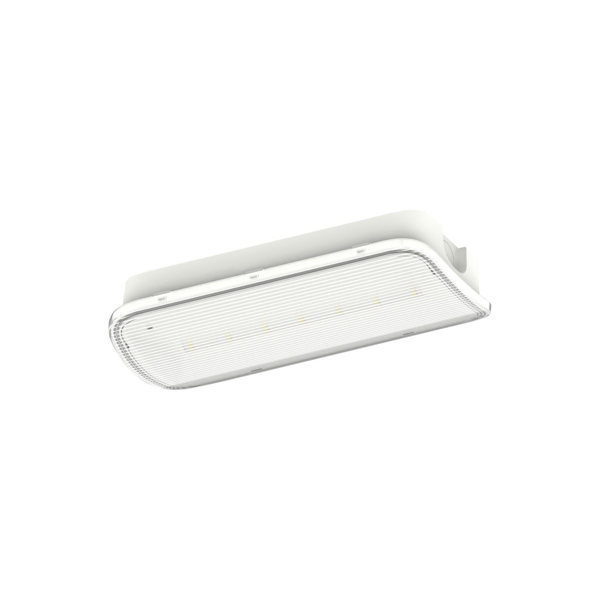Integral ILEMBH029 White 1W LED Emergency Bulkhead IP65 Self Test ...