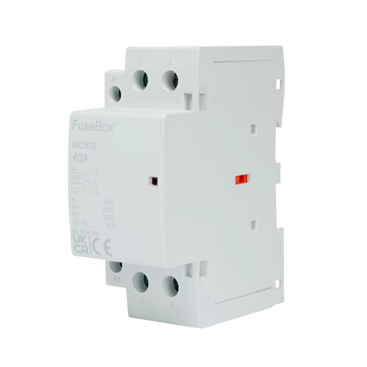 FuseBox INC632 Double Pole Contactor 63A 230V - Shop4 Electrical