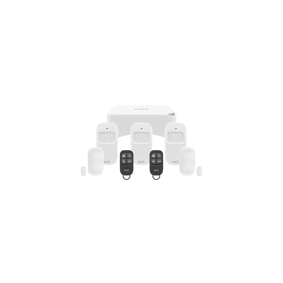 ESP ECSPK3 Fort Smart Wireless Alarm Kit Comes with Smart Hub, PIR's ...