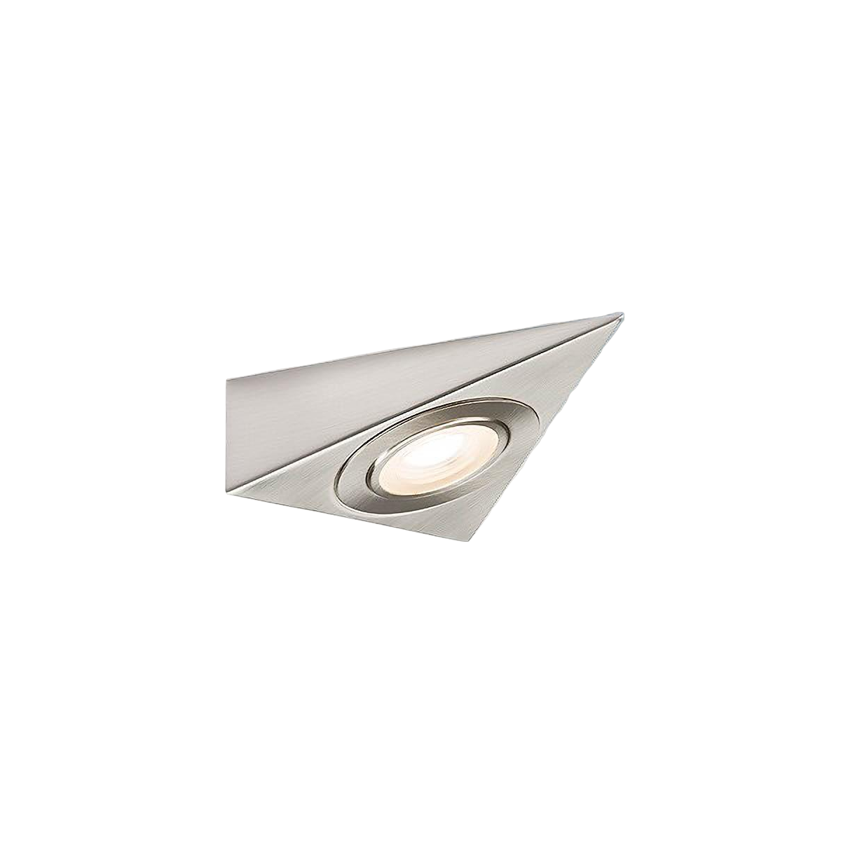 MLA TRIBCTBC Brushed Chrome Triangular 2W LED Cabinet Light - Shop4 ...