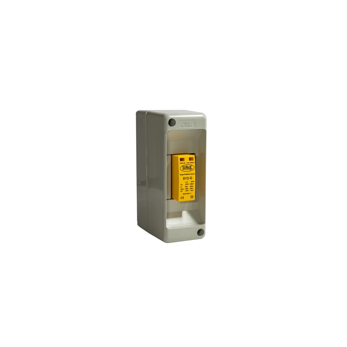 Surge Protection SY2-D/ENC Type 2+3 Single Module 2 Pole with ...