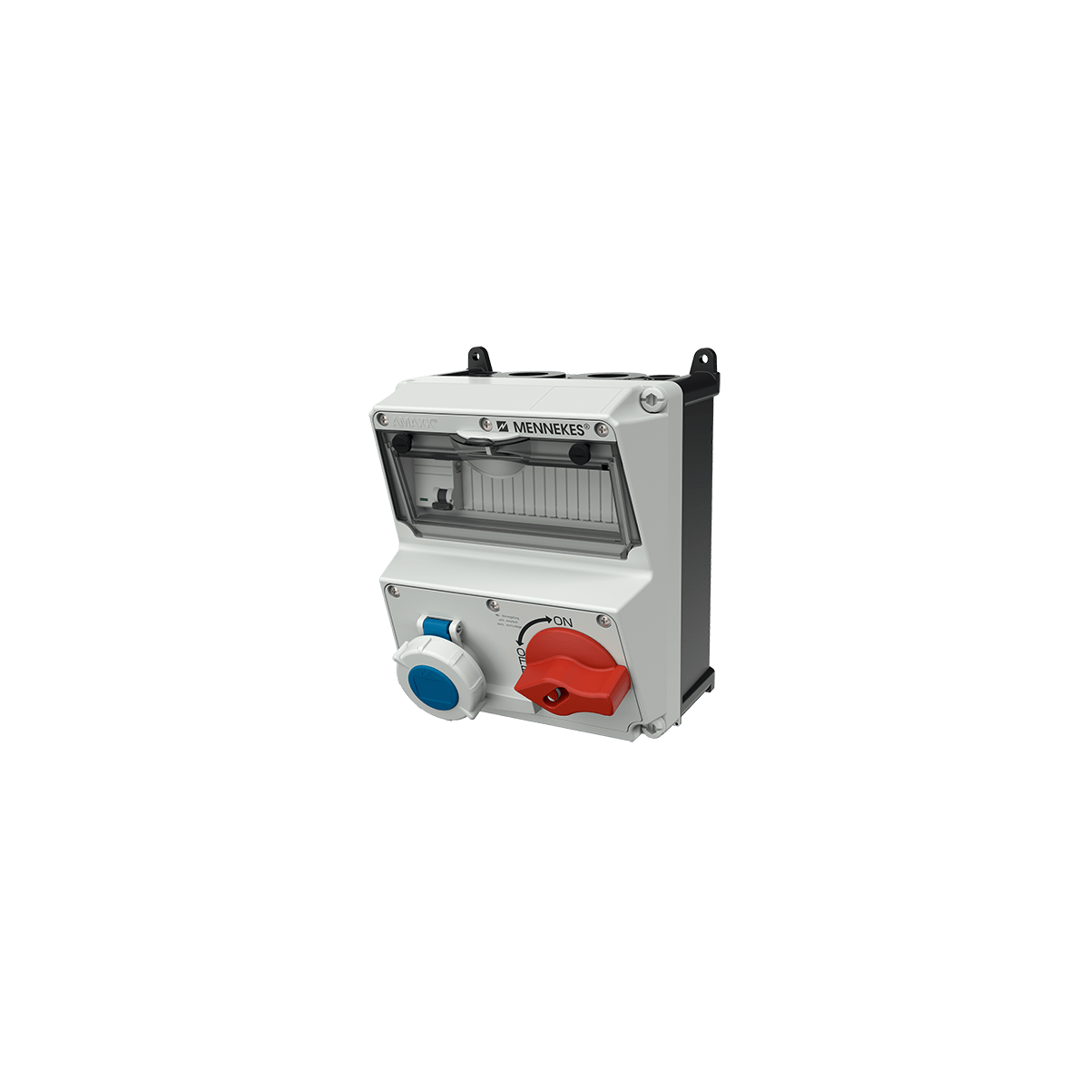 Mennekes 922452 AMAXX DUO Interlocked Combination Unit with RCD IP67 ...