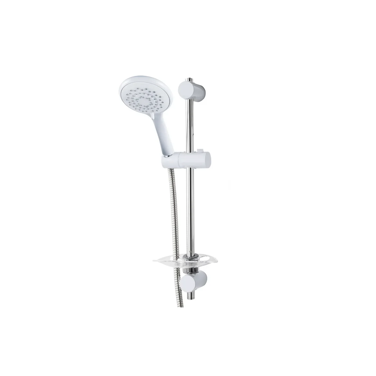Triton TSKFLEW8000WC White/Chrome DuraFlow™ Lewis-8000 Series Fast-Fit ...