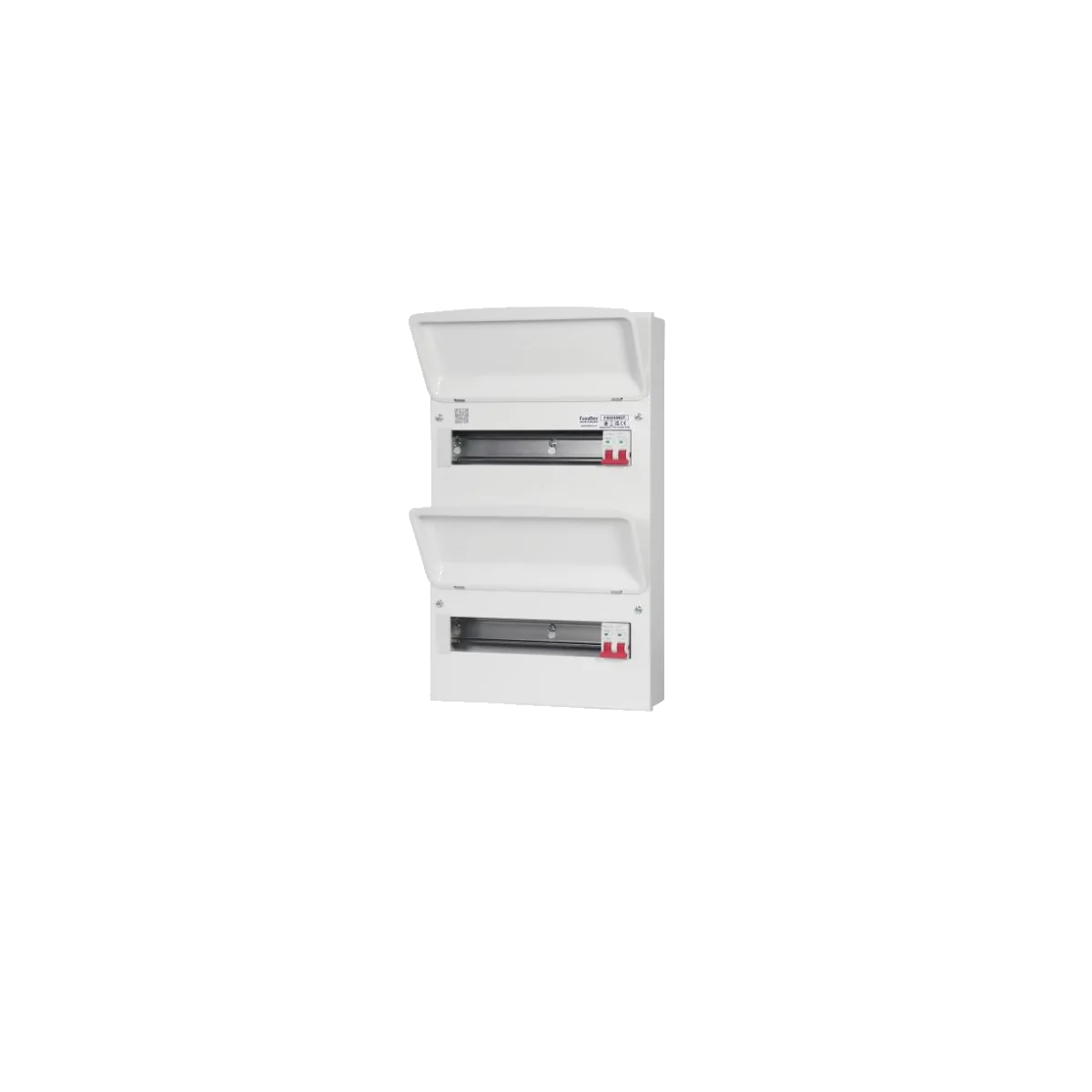 Fusebox F3024MDT Dual Row 24 Way Consumer Unit with 2x 100A Main ...