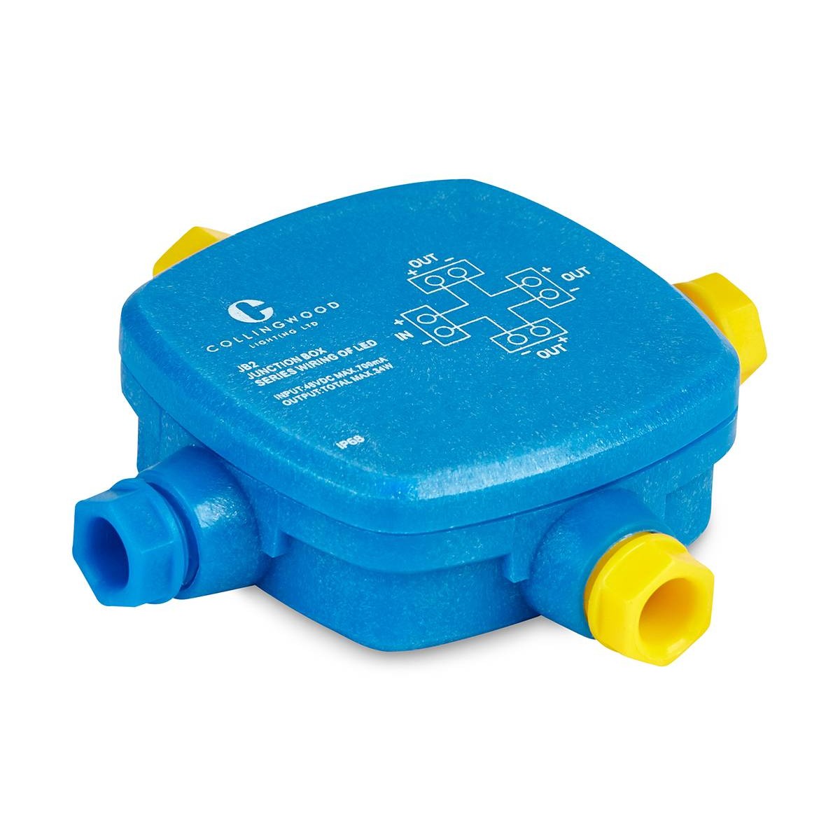 Collingwood Lighting JB2 Waterproof Junction Box Series for up to 3 ...