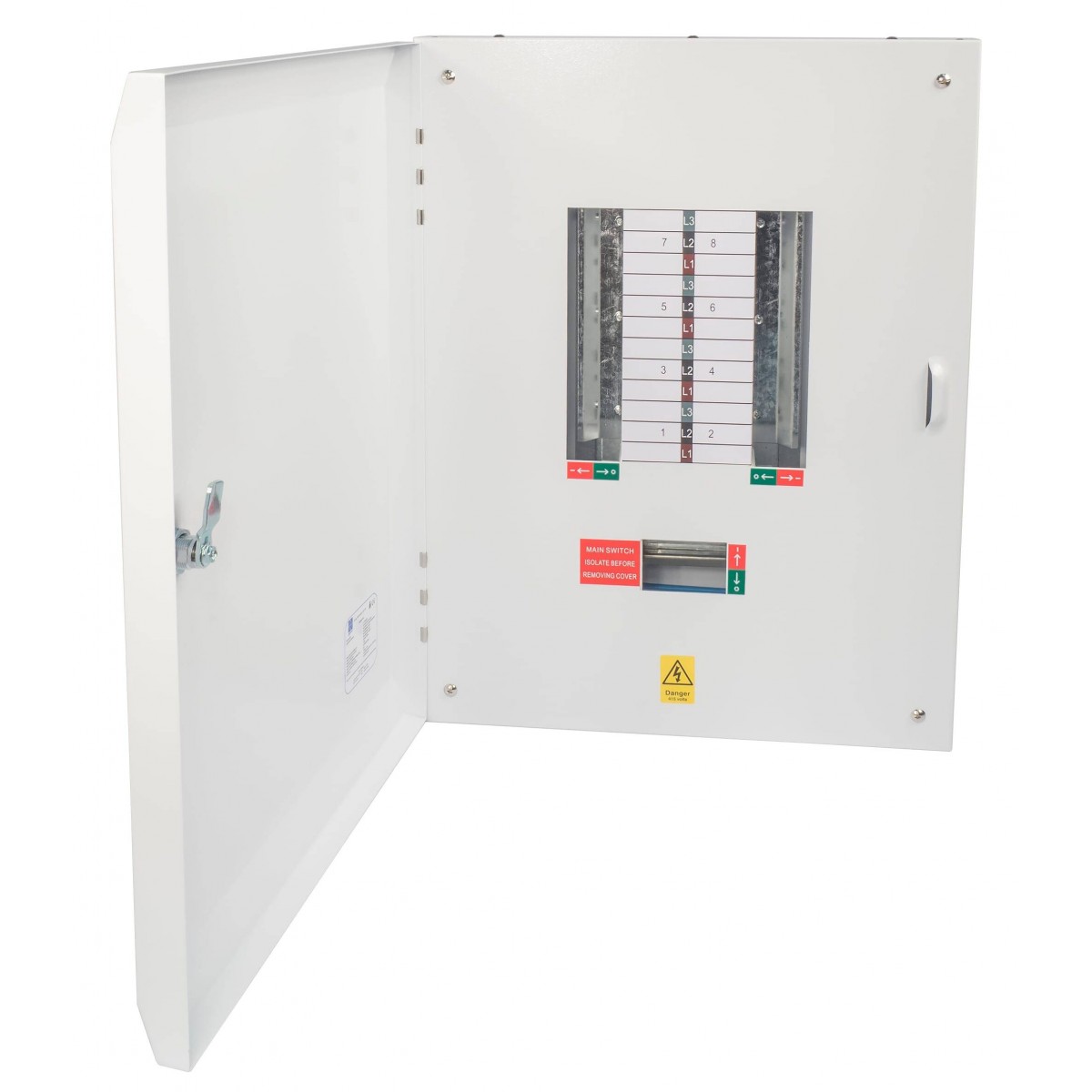 Lewden E-TPN04LW 4 Way TPN Distribution Board - Shop4 Electrical