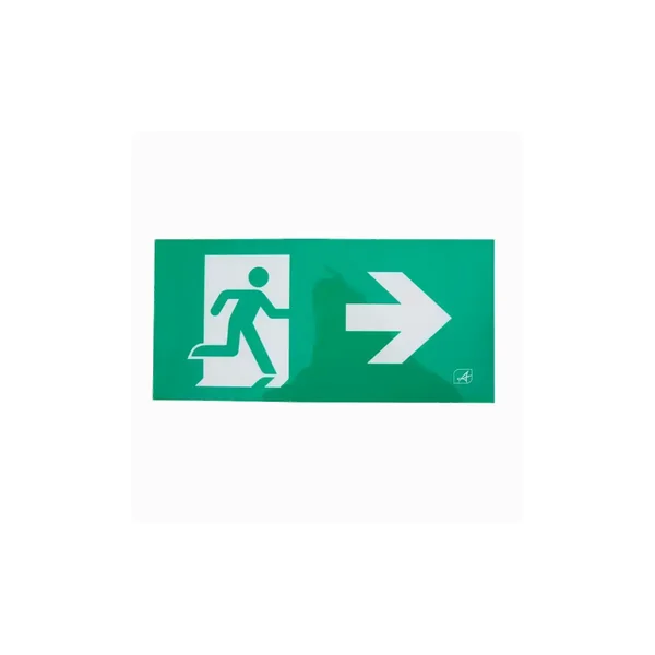 Ansell AG8/L/AR Watchman Arrow Right Legend for AWAT/1 LED Exit Box ...